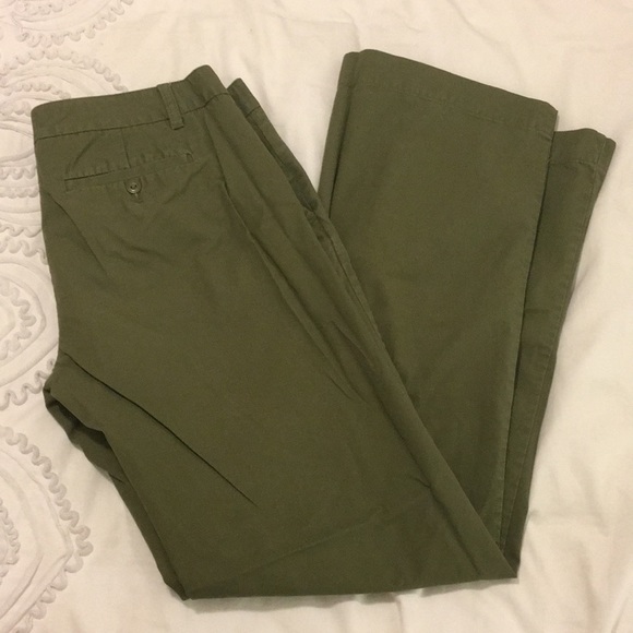 Pants & Jumpsuits | Gap Olive Green Khaki Pants | Poshmark